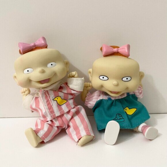 Rugrats | Toys | Vintage 997 Rugrats Lot Of 2 Lil Dolls 4 Inch Viacom ...